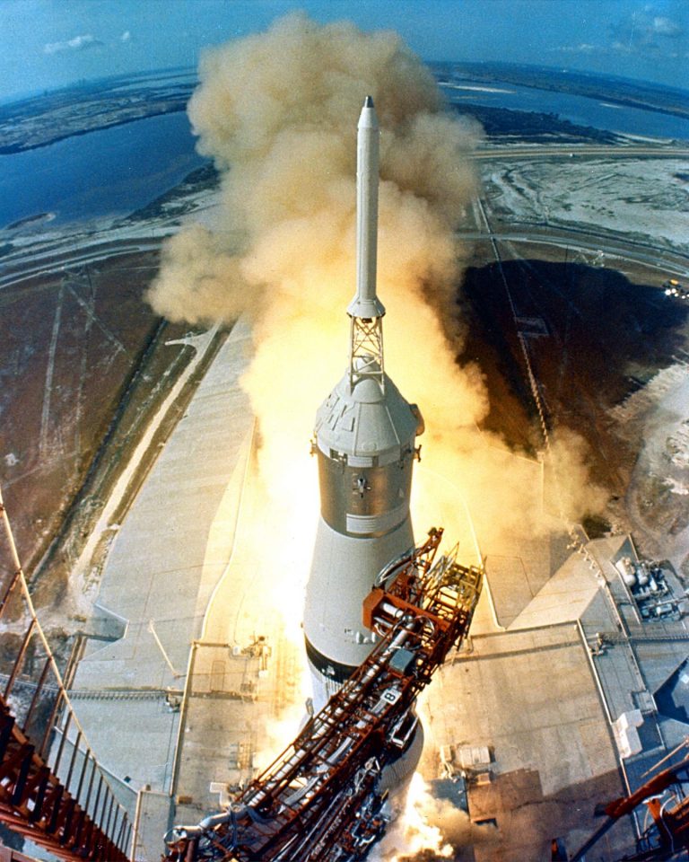 Saturn V launch – Peter Verdone Designs